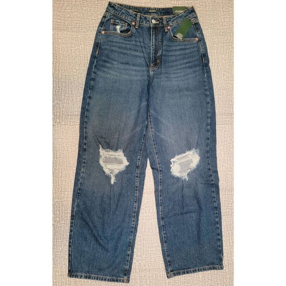 wild fable | Jeans | New Wild Fablesuper Highrise Baggy Jeans Size ...